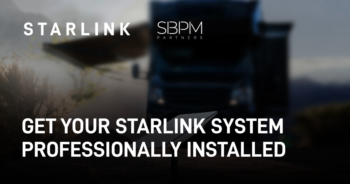 Get your Starlink system professionally installed